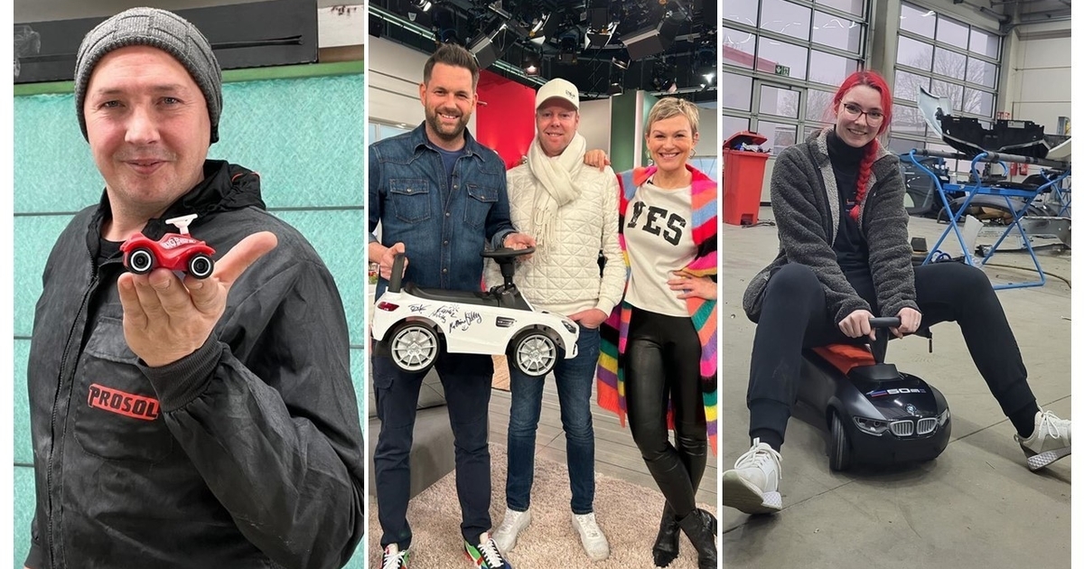 Bobby Car A(u)ktion: „Mit Promis und viel Lack für den geilsten Beruf ...
