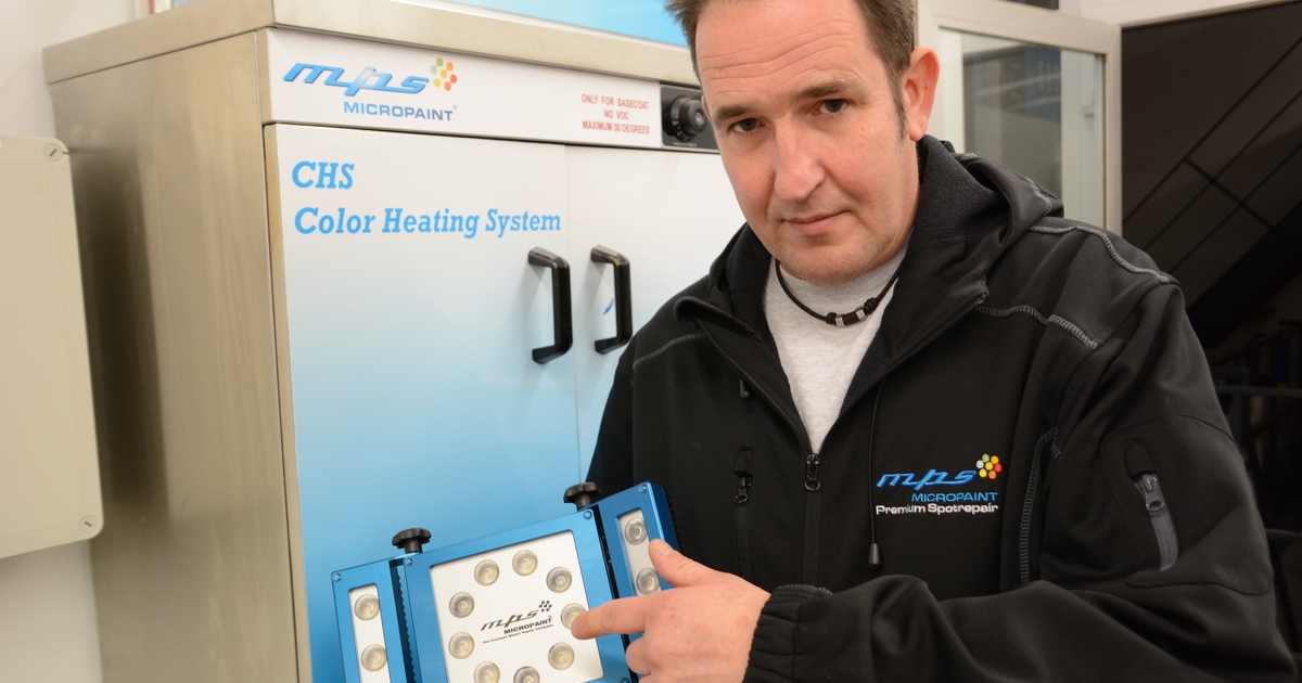 MPS Micropaint: UV-A-Leuchte spart Prozesszeit | schaden.news