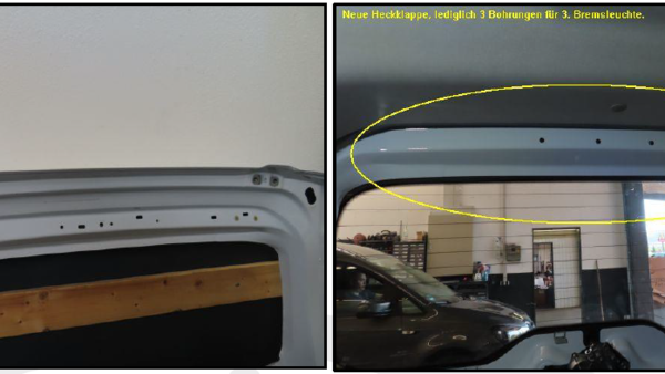 Renault Kangoo: Geänderter Lieferzustand der Heckklappe verursacht Mehraufwand | schaden.news